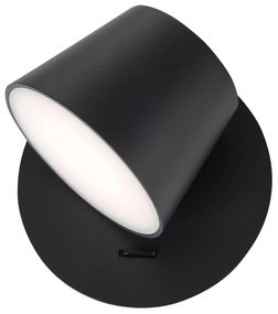 Nástěnná LED lampička Amadeo Nova Luce - černá