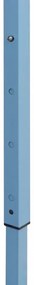 Skládací nůžkový stan 3x9 m Dekorhome Modrá