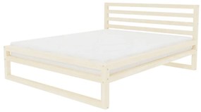 Benlemi Dvoulůžková postel DELUXE Zvolte barvu: Nelakovaná, Rozměr: 180 x 200 cm