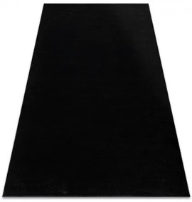 Dywany Luszczow Kusový koberec SOFTY, Jednobarevný, černý Rozměr koberce: 120 x 170 cm