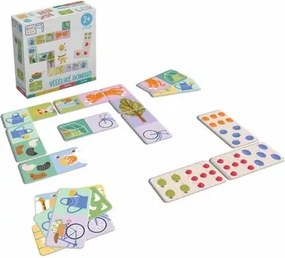 KukiKuk 80038 Véééliké domino Zahrada / od 2 let