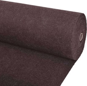 Koberec Hnědá 1,2 x 15 m Polyester 331341