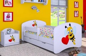 Dětská postel Happy Babies - včelka se srdcem