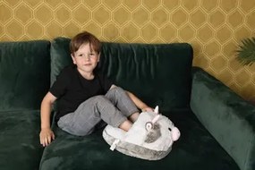 Cozy Noxxiez Kravička - hřejivý plyšový pantofel / od 0 let