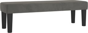 Box spring postel s matrací tmavě šedá 160x200 cm samet 3137732