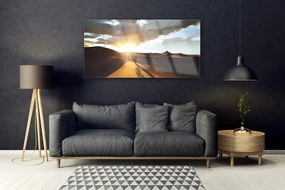 akrylový obraz Poušť Krajina 120x60 cm