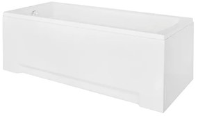 Besco Akrylátová obdélníková vana Optima 140x70 (150x70, 160x70, 170x70) Barva: Bílá, Rozměry (cm): 150x70