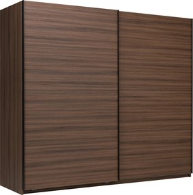 XXXLutz ŠATNÍ SKŘÍŇ S POSUVNÝMI DVEŘM, barvy vlašských ořechů, 250/211,5/61,5 cm P & B - Šatní skříně - 000885001209