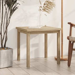 Odkládací stolek 45 x 45 x 45 cm masivní teakové dřevo - Default Title