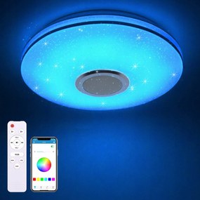 Milfech Led lampa 36W s Bluetooth reproduktorem Ovládání aplikací