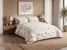 Povlečení z mikrovlákna NORDIC NATURE barevné Rozměr povlečení: 2 ks 70 x 90 cm | 200 x 220 cm