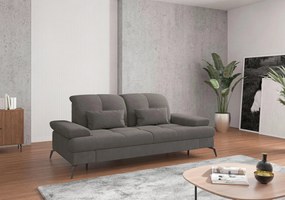XXXLutz TŘÍMÍSTNÁ POHOVKA, textil, barvy grafitu Sit & More - Pohovky - 000144009038