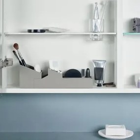 Spirella SKYLINE kosmetický organizér dva díly / šedý / plast
