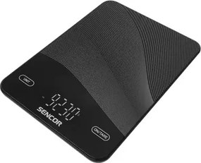 SENCOR SKS 7700BK černá / digitální kuchyňská váha / max. 10 kg / funk