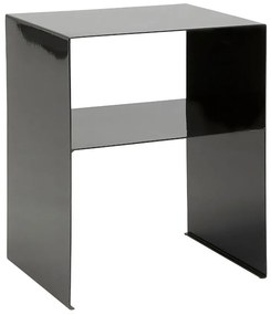 OnaDnes -20% House Doctor Černý kovový odkládací stolek Fari 40 x 32 cm
