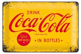 Nostalgic Art Cedule 20x30 Coca-Cola (Žluté logo) NA22228