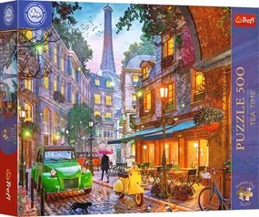 TREFL Puzzle Premium Plus Tea Time: Kavárna v Paříži / 500 dílků / 48