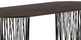 Jídelní stůl Stone, hnědý, 100x220