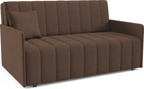 Rozkládací pohovka NEOLI Kronos, 160 cm Barva látky Kronos: Hnědá (Kronos 06)