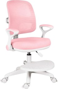 Dětská rostoucí židle Neoseat JUNI 020 — látka, pratelný potah, růžová