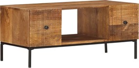 vidaXL Konferenční stolek 90 x 45 x 40 cm masivní mangovníkové dřevo [286559]