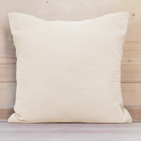 Biante Mušelínový povlak na polštář MSN-045 Krémový 30 x 50 cm