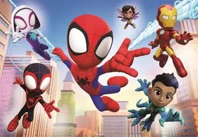 Clementoni PUZZLE  Spidey a jeho úžasní přátelé / 2x60 dílků / od 4 le