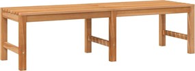Zahradní lavice 150 cm masivní teakové dřevo 316627