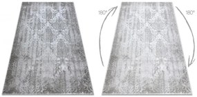 Koberec AKRYL VALENCIA 6177 ORNAMENT jasný šedý/tmavý šedý