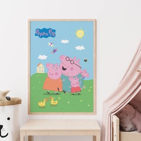 Oboustranný plakát Prasátko Peppa | 30 x 42 cm | DP351387
