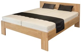 Ahorn Dřevěná postel Vento 190x80 Buk napojovaná spárovka
