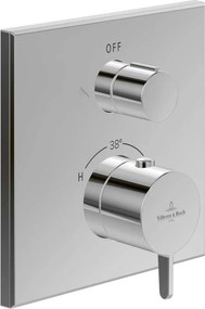 Villeroy & Boch Conum - Termostatická baterie pod omítku, pro 2 spotřebiče, chrom TVS12700300061
