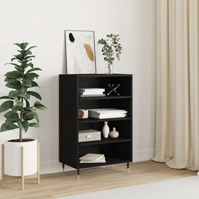 Skříň highboard černá 57 x 35 x 90 cm kompozitní dřevo