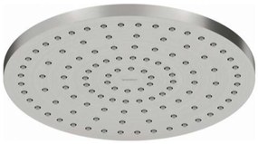 Duravit - Hlavová sprcha, průměr 25 cm, MinusFlow, kartáčovaný nerez UV0662018070