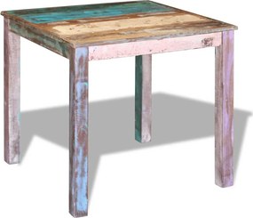 Jídelní stůl masivní recyklované dřevo 80 x 82 x 76 cm 243452