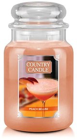 Country Candle Vonná Svíčka Peach Bellini, 652 g