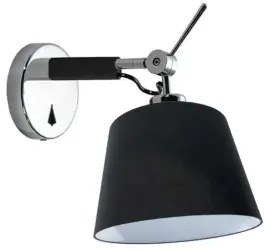 Designové nástěnné svítidlo Zyta Xs černé