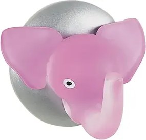 Spirella DUMBO dětský háček slon růžový / polyresin / 60 x 50 mm