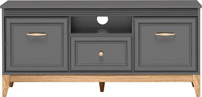 TERRA s | TV stolek TA-8 | 135,5 cm | šedá