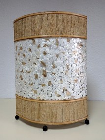 Lampa stolní ELEGANCE s pravou perletí, 50 cm