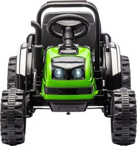 Elektrický traktor s vlečkou Milly Mally Farmer zelený
