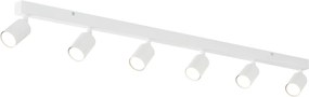 TK Lighting Bílé stropní svítidlo Nex pro žárovku 6x GU10 TK11369