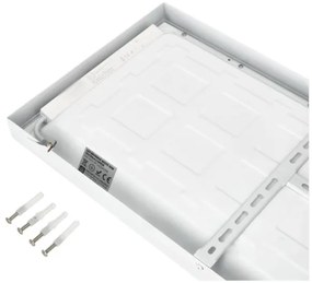 LED Přisazený panel BRISBANE LED/36W/230V 4000K 29,5x119 cm bílá
