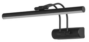 Nástěnné svítidlo Flüt 35 cm Ledli Siyah Aplik, černá