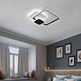 Toolight Stropní LED osvětlení Modern D49 LHJ079-C černá/bílá