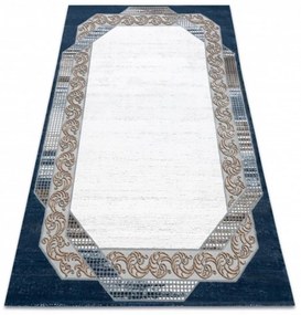 Luxusní kusový koberec akryl Amos modrý 160x230cm