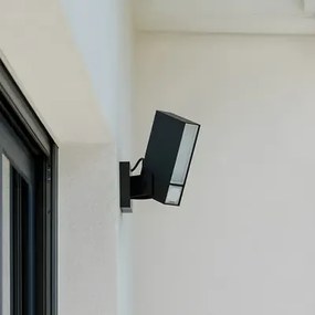 Netatmo NOF černá / Venkovní nástěnné svítidlo / LED / senzor pohybu /