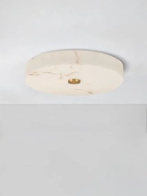 Krémové/v mosazné barvě LED stmívatelné stropní svítidlo v dekoru kamene Serita – Nova Luce