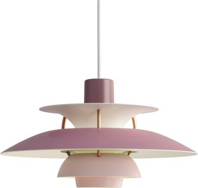 Závěsná lampa PH 5 Mini odstíny růžové