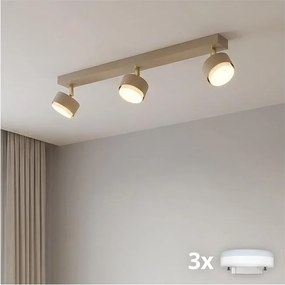 BRILAGI - LED Bodové svítidlo MONO 3xGX53/30W/230V béžová